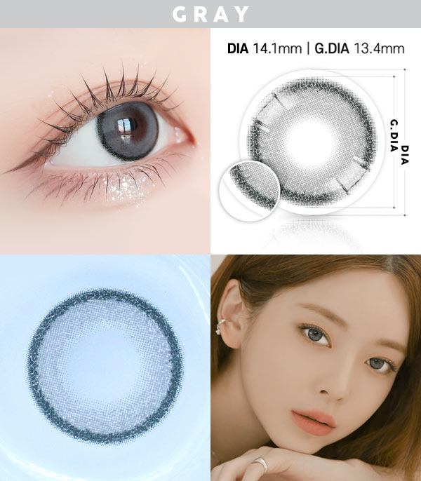 1DAY Mellow brown gray choco contacts｜MPC color contacts – fantasy-icon