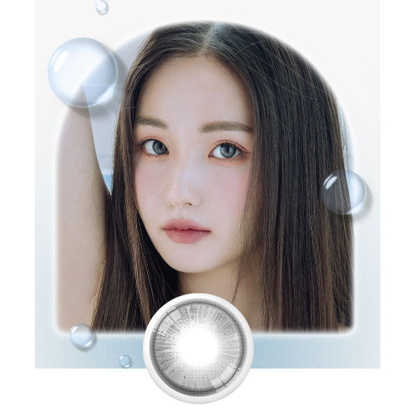 ANN ash gray color contacts grey Natural Lens – fantasy-icon