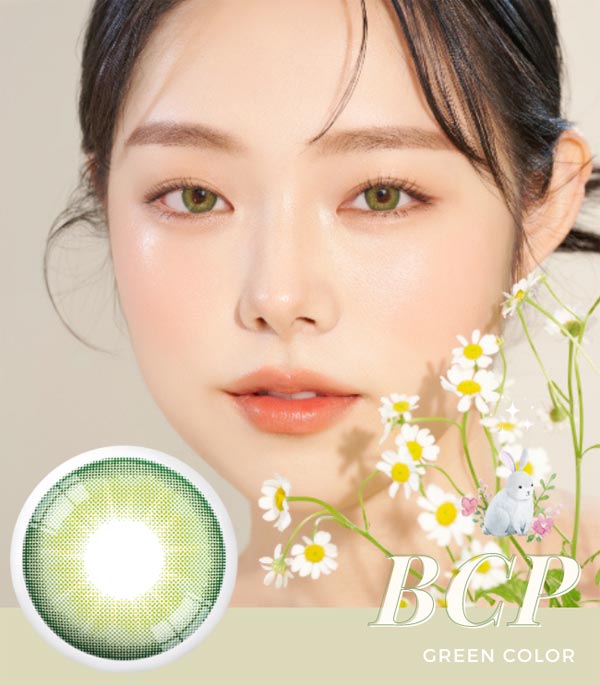 BCP green color contacts emerald Natural Lens – fantasy-icon