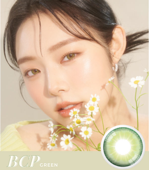 BCP green color contacts emerald Natural Lens – fantasy-icon