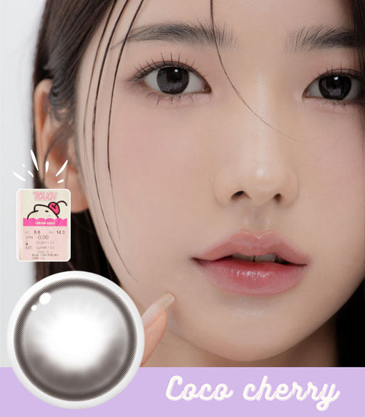 GNG Coco cherry black contacts Silicone hydrogel – fantasy-icon