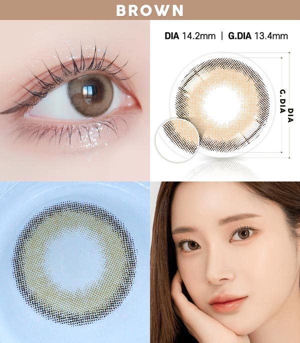 Gabby brown gray choco contacts 4 Lenses – fantasy-icon
