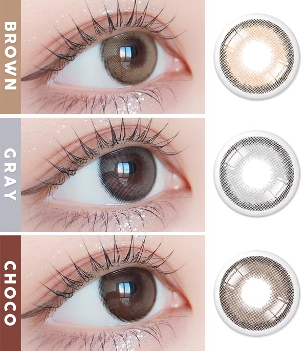 Gabby brown gray choco contacts 4 Lenses – fantasy-icon