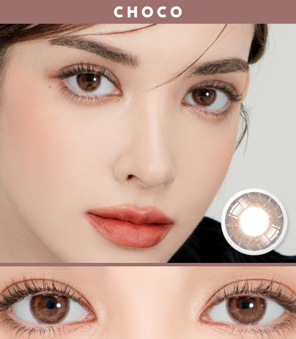 Rara brown gray choco contacts 4 Lenses – fantasy-icon