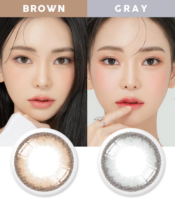 Secret brown gray contacts 4 Lenses – fantasy-icon