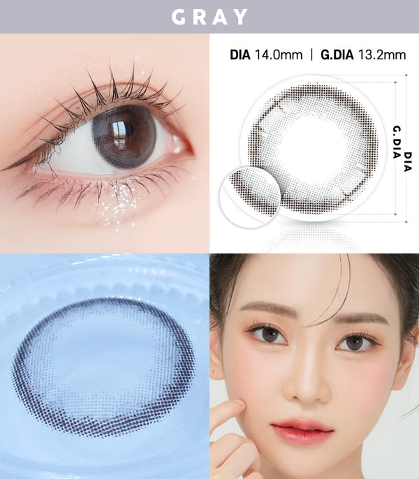 Secret brown gray contacts 4 Lenses – fantasy-icon