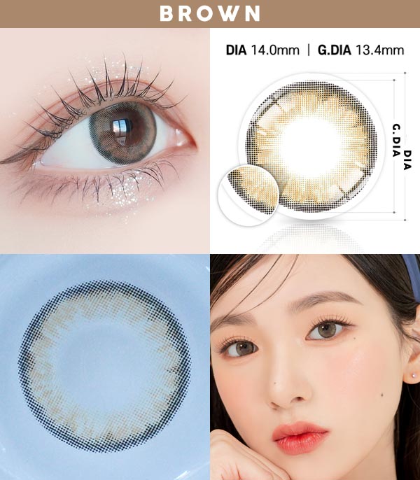 Sunset hazel brown contacts 4 Lenses – fantasy-icon
