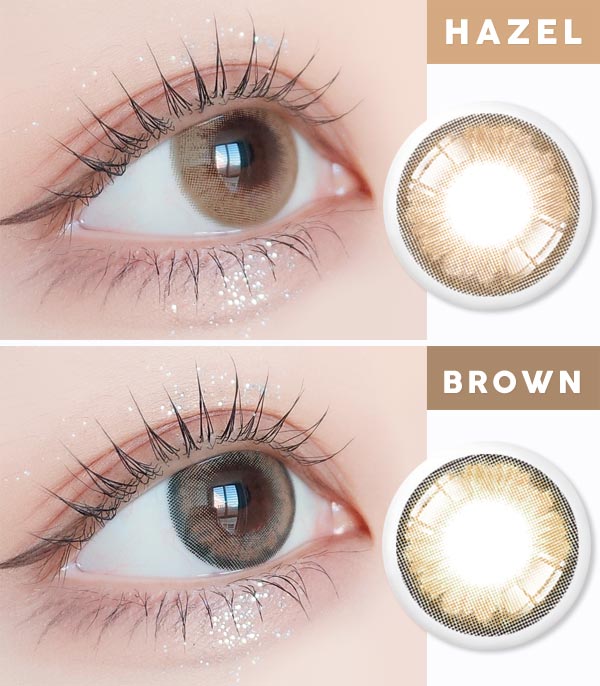 Sunset hazel brown contacts 4 Lenses – fantasy-icon