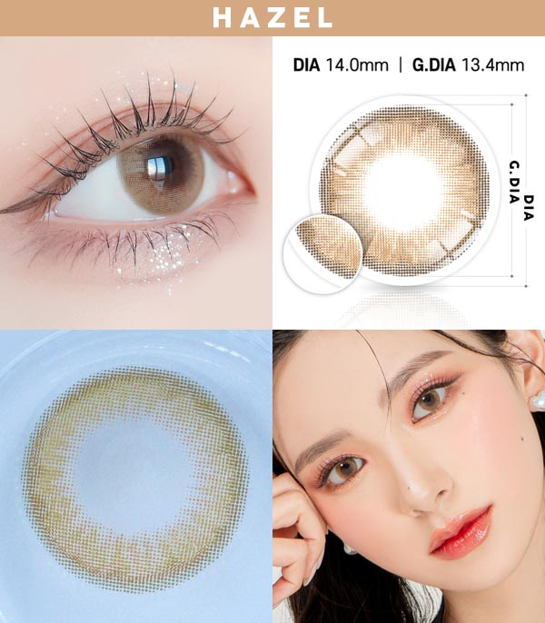Sunset hazel brown contacts 4 Lenses – fantasy-icon