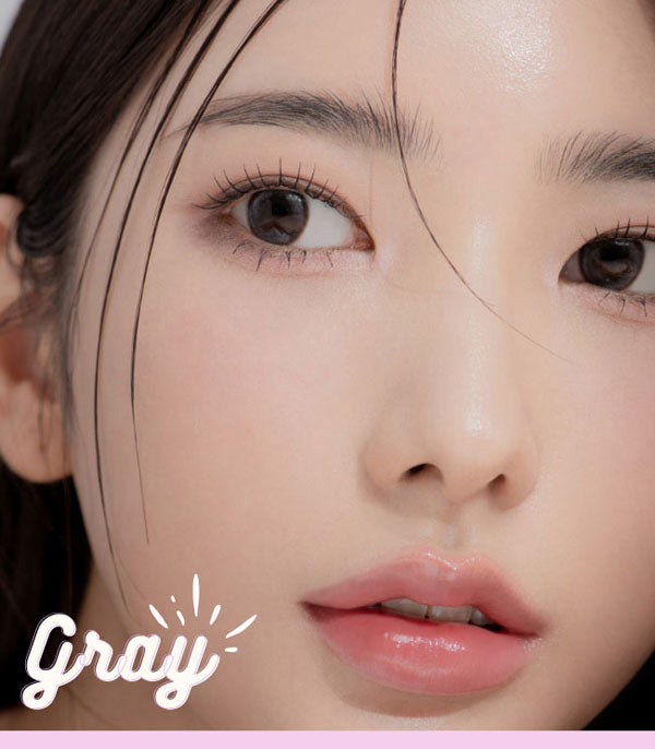 Silicone hydrogel Cream cherry GNG gray contacts – fantasy-icon