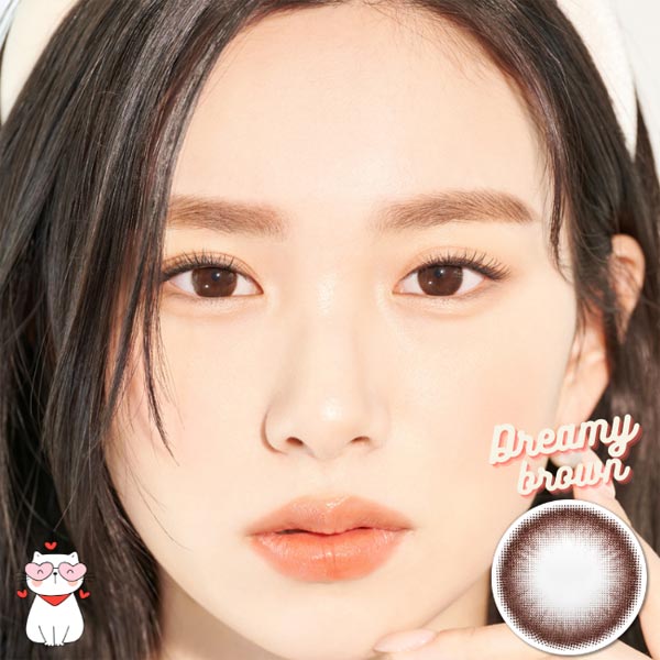 1Day Dreamy choco brown contacts 10LENSES | fantasy-icon.com