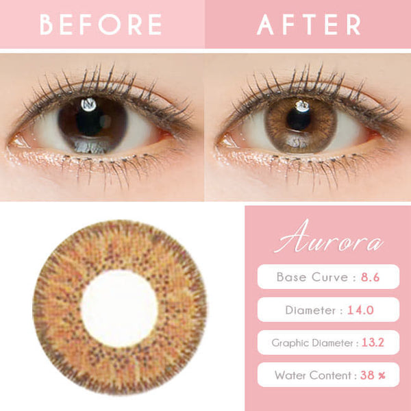Toric Lens Aurora Brown - Colored Contacts For Astigmatism – fantasy-icon