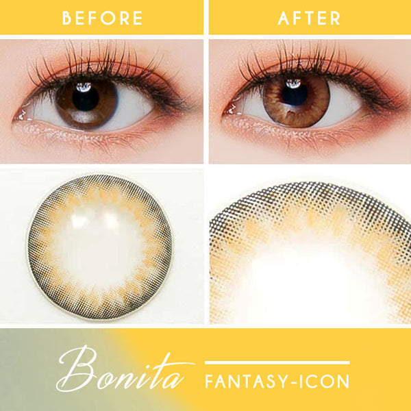 Diamond Brown Contacts - Circle Lenses | fantasy-icon.com