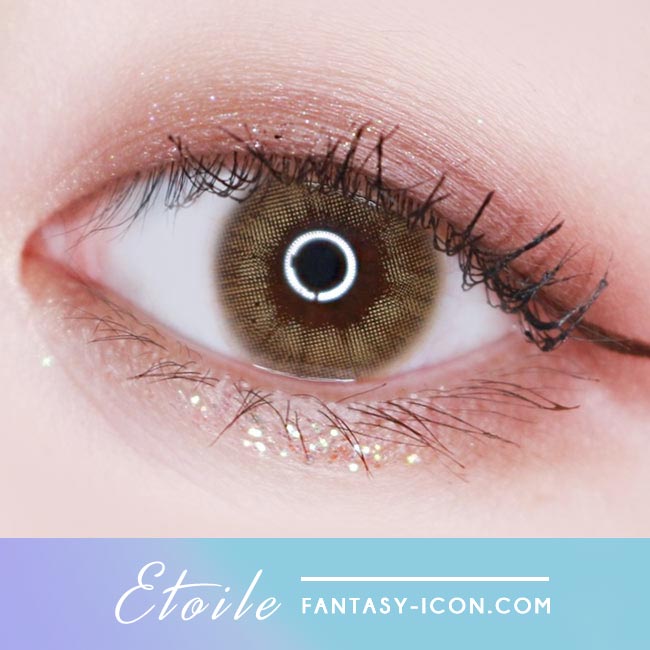 Toric Lens Etoile Honey Brown Colored Contacts For Astigmatism ...