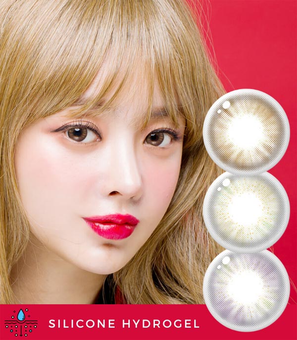 Charming color contacts Silicone hydrogel Lens｜fantasy-icon.com