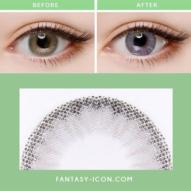 Cielo Cloud Grey Contacts for Hyperopia - Gray Colored contacts for ...