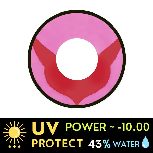 Code Geass Pink Contacts Halloween lenses | Prescription UV Blocking ...