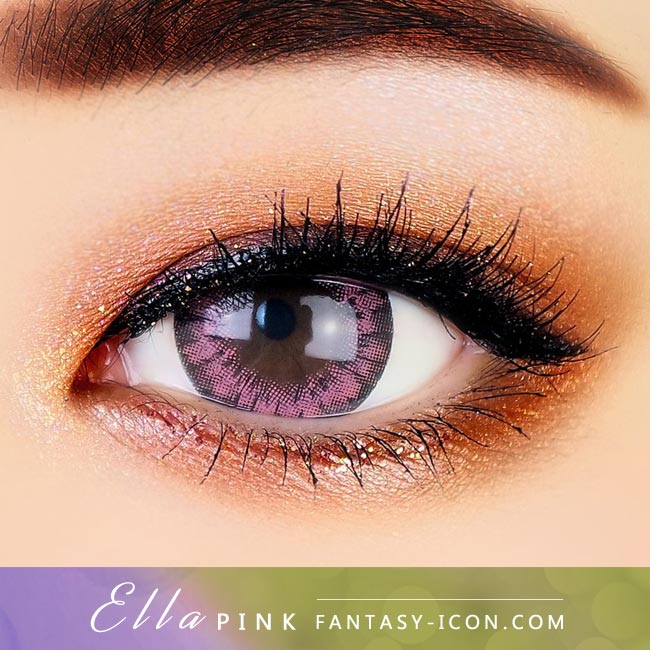 Ella Pink Contacts | Halloween Lens | Cosplay – fantasy-icon