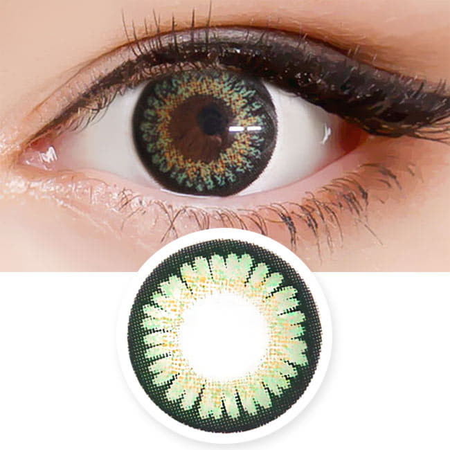Jelly Sweet Green Contacts Halloween lenses | fantasy-icon.com