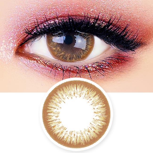 Natural Color Lens | Moisture View Brown Contacts | fantasy-icon.com