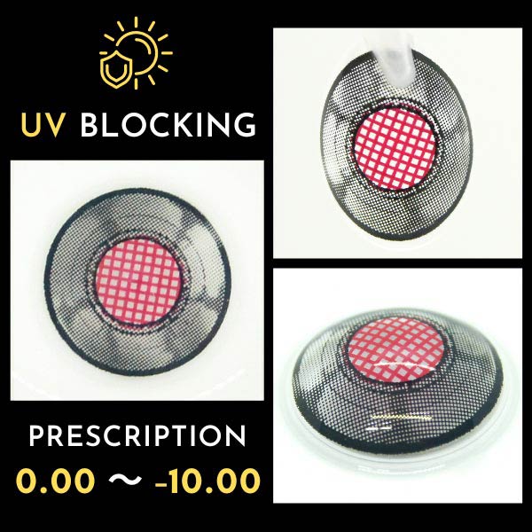 Robot Eye Contacts Halloween Lenses UV Blocking Prescription – fantasy-icon
