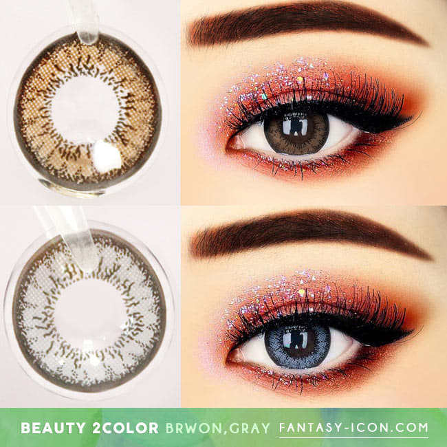 Toric Lens Beauty Two Color Brown | Colored Contacts For Astigmatism ...