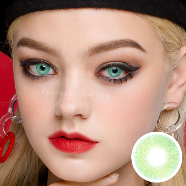 Fancy Emerald Green Contacts | Natural Lenses – fantasy-icon