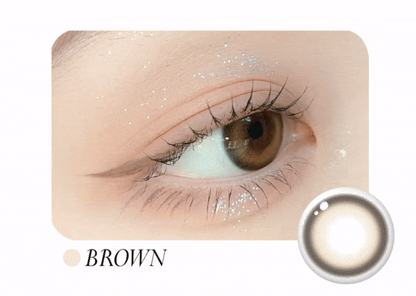 Toric brown lens grace coco siliconehydrogel contacts for astigmatism ...