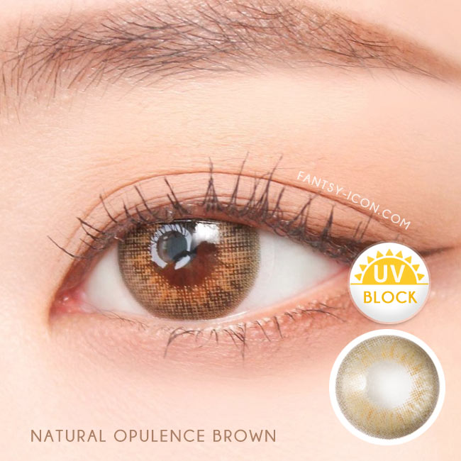 Natural Opulence Brown Contacts | UV Blocking Colored Contacts ...