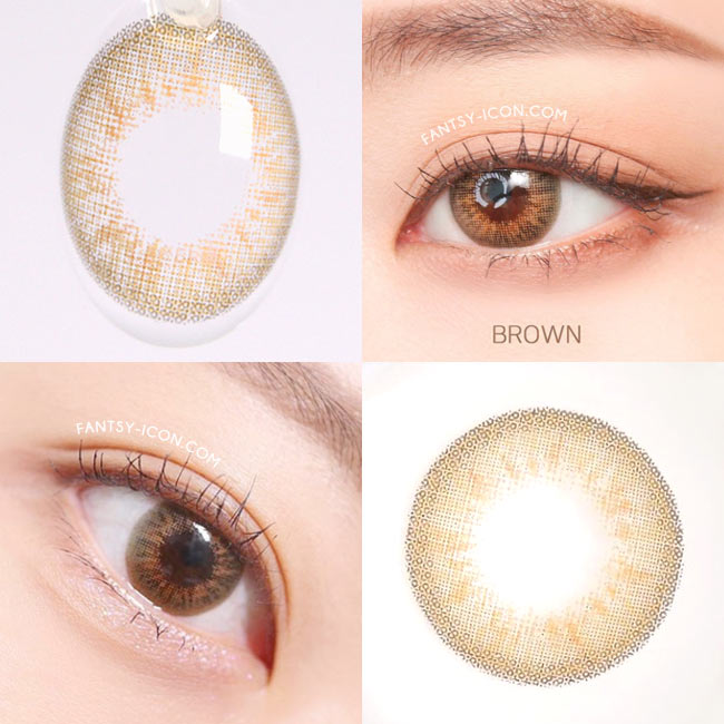 Natural Opulence Brown Contacts | UV Blocking Colored Contacts ...